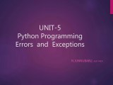 Error And Exception In Python Pptx