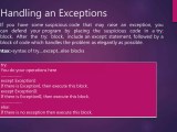 Error And Exception In Python Pptx