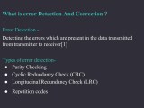 Error Control Coding Techniques Pptx