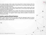 Ethical Hacking Using Python Pptx