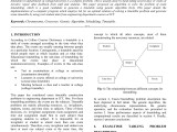 Exam Timetabling Problem Using Genetic Algorithm Pdf