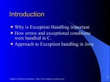 Exception Handling In Java Odp