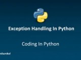 Exception Handling In Python Exceptions In Python Python