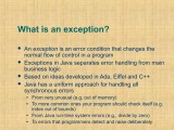 Exceptions In Java Ppt
