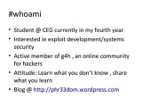 Exploiting Stack Overflow 101 Ppt