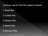 File System Node Js Pptx