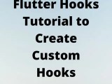 Flutter Hooks Tutorial Part 1 Flutter Animation Using Hooks Use