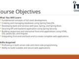 Full Stack Development Using Java Course Intro Pptx Web Development
