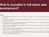 Full Stack Web Developer Mern Stack Developer Pptx