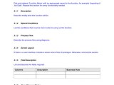 Functional Specification Document Template Pdf