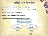 Function In C Program Pptx