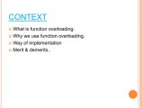 Function Overloading Pptx