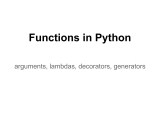 Functions In Python Pdf
