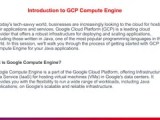 Gcp Compute Engine For Java Application Pptx