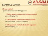 Generic Programming In Java Ppt