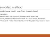 Geopy Module In Python Pptx