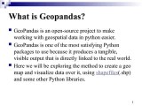 Geospatial Visualization For Datascience Pptx