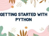 Getting Started With Python Pdf
