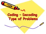 Gk Reasoning Codingdecoding Ppt
