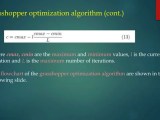 Grasshopper Optimization Algorithm Pptx