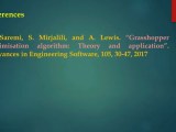 Grasshopper Optimization Algorithm Pptx