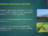 Grasshopper Optimization Algorithm Pptx