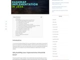 Hashmap Implementation In Java Pdf