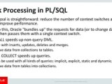 High Performance Pl Sql Ppt