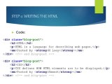 Html Css Examples Ppsx