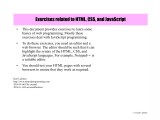 Html Css Javascript Exercises Pdf