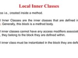 Java Programming Inner And Nested Classes Pptx