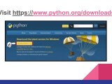 Install Python Ide And Start On Python Programming Pptx