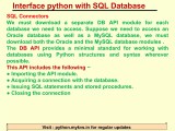 Interface Python With Sql Database Pdf