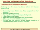 Interface Python With Sql Database Pdf