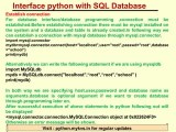 Interface Python With Sql Database Pdf