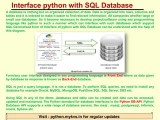 Interface Python With Sql Database Pdf Pdf