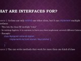 Interfaces In Java Pptx Programming Languages Computing