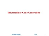 Intermediate Code Generation Pptx