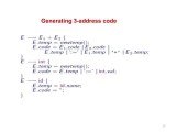 Intermediate Code Generation Pptx