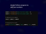Introduction To Python Programming1 Pptx