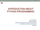 Introduction About Python Programming Ppt