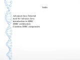 Introduction To Advanced Java Pptx