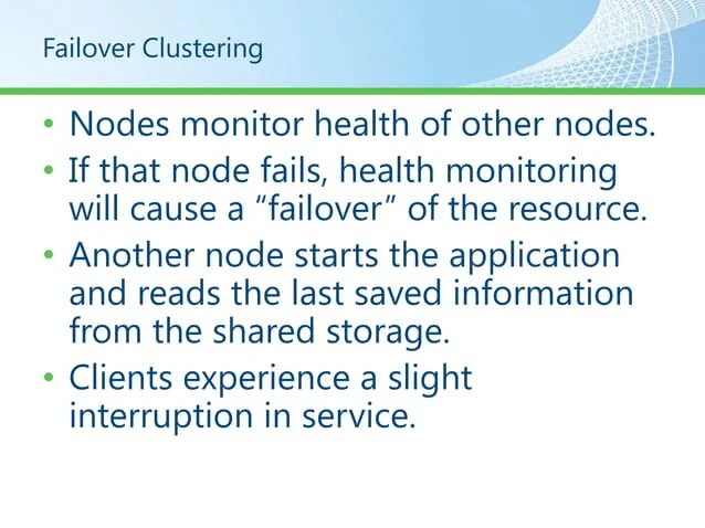 How To Enable Failover Cluster Manager Sqlserver Clustering - High Quality HD Nature Backgrounds | Free Download