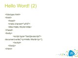 Introduction To Javascript Ppt Web Development Internet