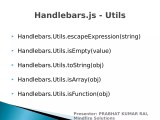 Introduction To Javascript Templating Using Handlebars Js