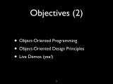 Introduction To Object Oriented Programming Design Principles Ppt