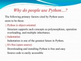 Python Tutorial Python Programming Language Pptx Programming