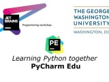 Learning Python With Pycharm Edu Pdf