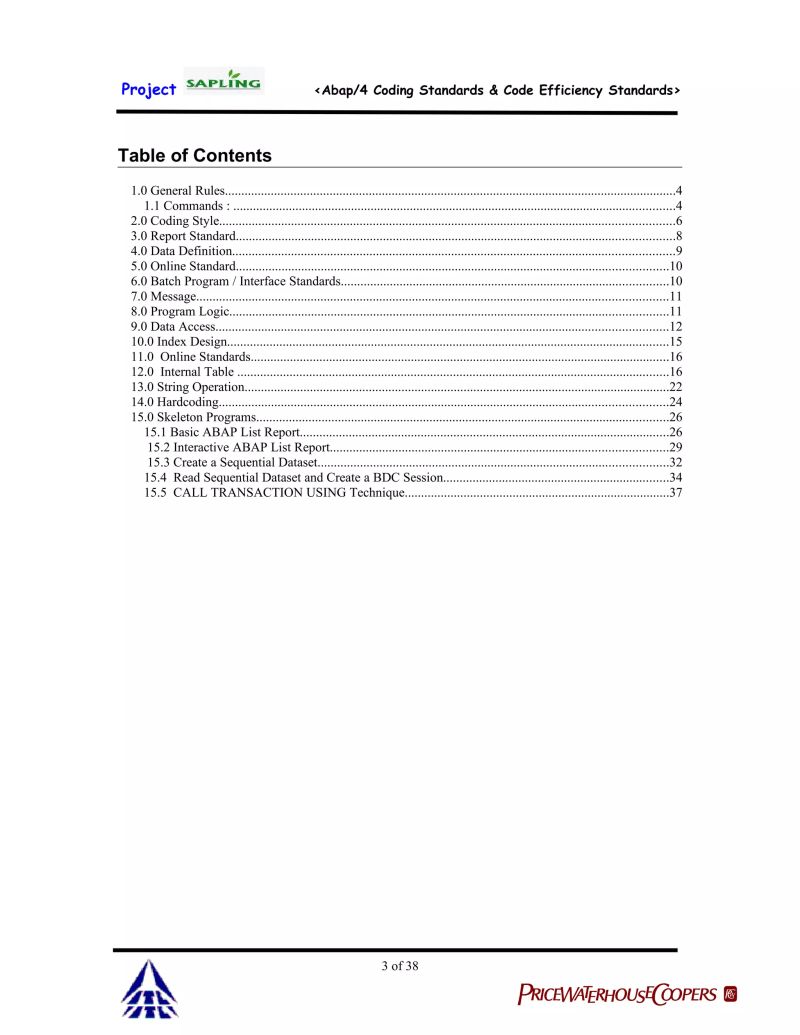 Itc Abap Coding Standards Code Efficiency Standards Doc - Premium Geometric Background Gallery - Desktop