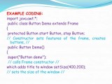 Gui Components In Java Pptx Programming Languages Computing
